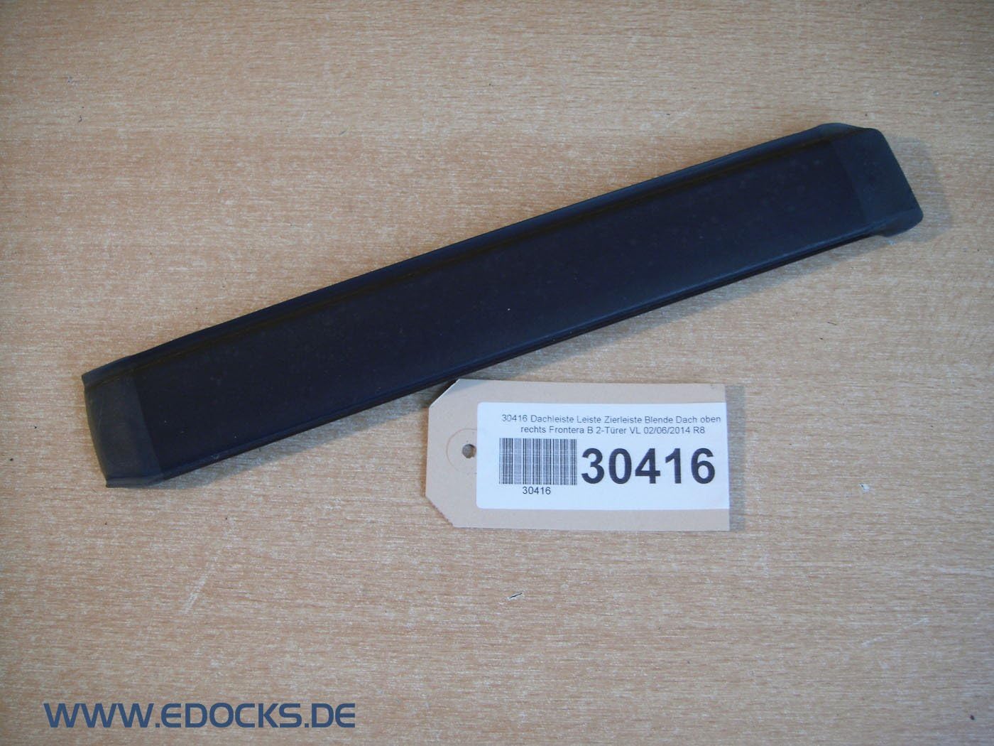 Dachleiste Leiste Zierleiste Blende Dach oben rechts Frontera B 2-Türer ...