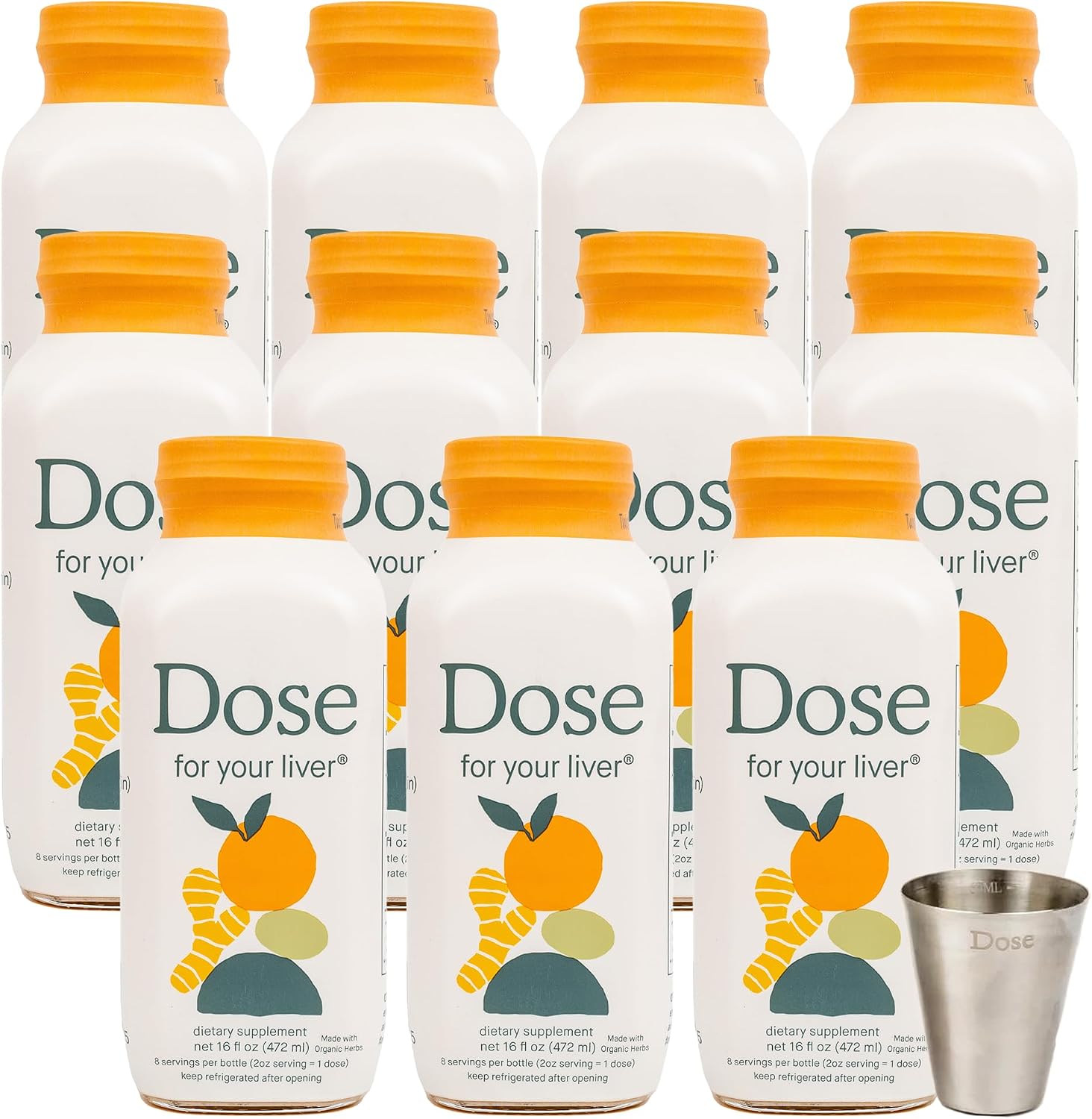 Amazon.com: Liver Support Supplement Shot Bundle | 11 Bottles (16 Ounce ...