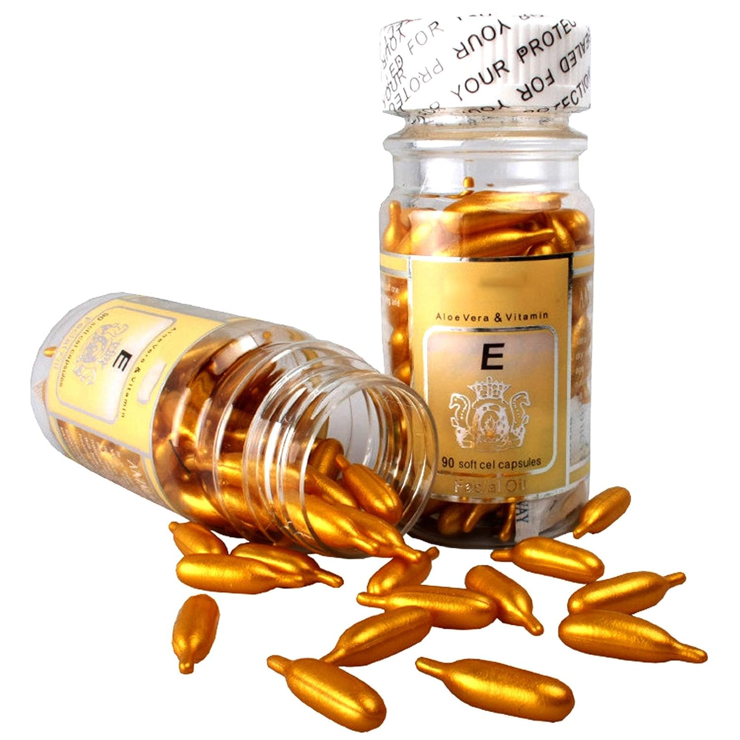 Animate Vitamin E Skin Care Capsules – 60 Softgels | Moisturizing ...