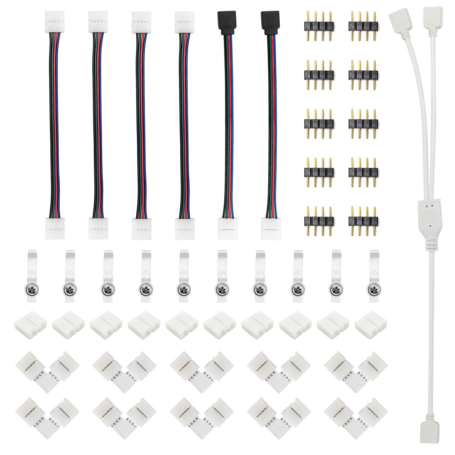Govee Rgbic Led Strip Lights RGB LED Strip Connector Kit - 9 Types Of ...