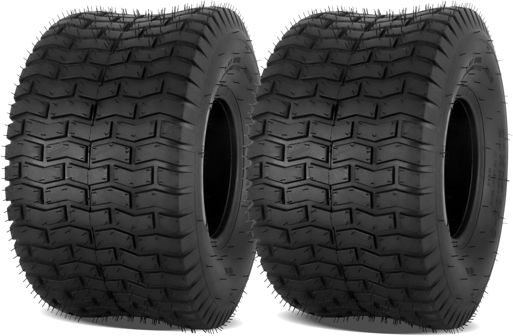 Amazon.com: 2PCS 20x8.00-8 Lawn Mower Tires,20x8x8 Lawn Tractor Tires ...
