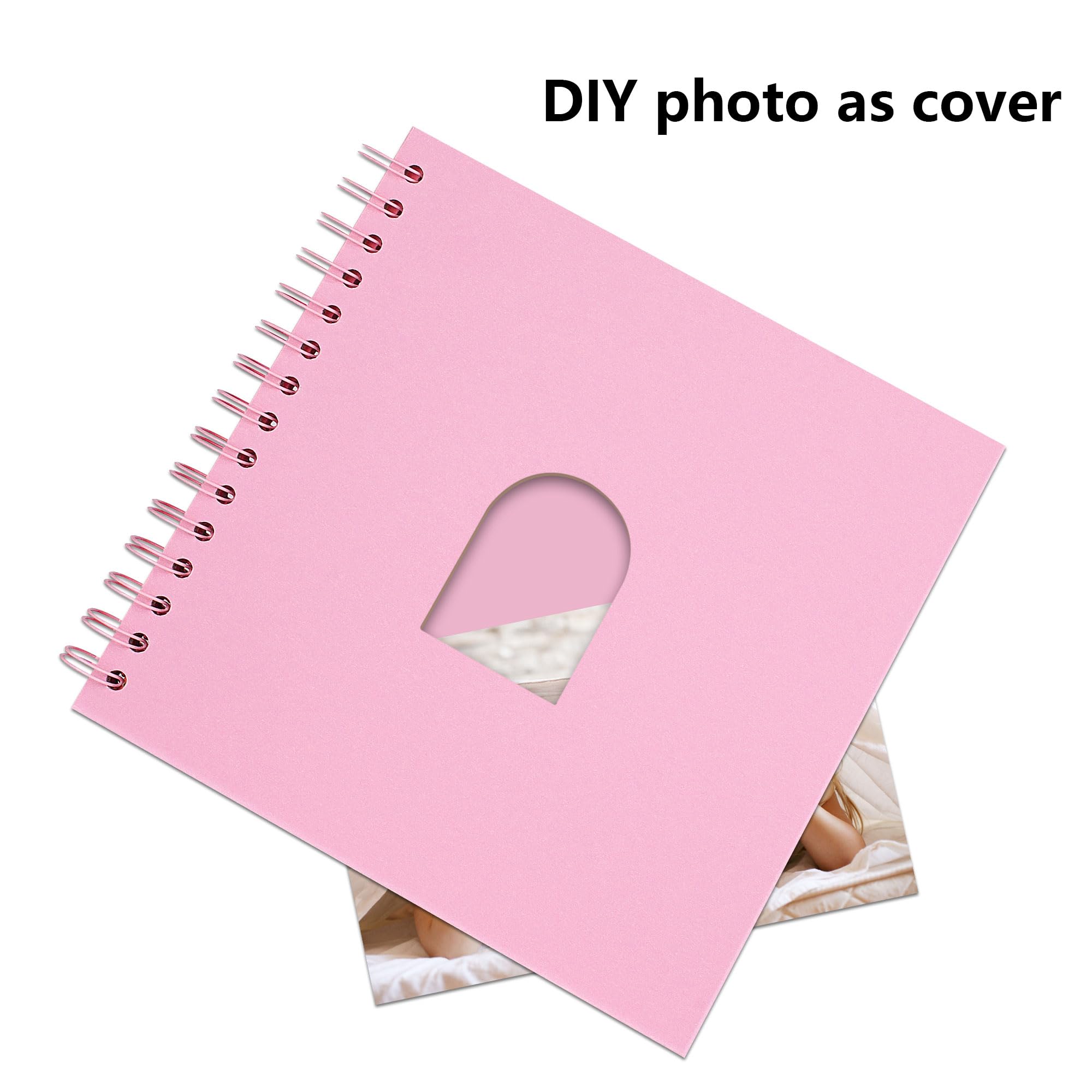 Snapklik.com : Scrapbook 8x8 Inch DIY Photo Album 20 Sheets Memory Book ...