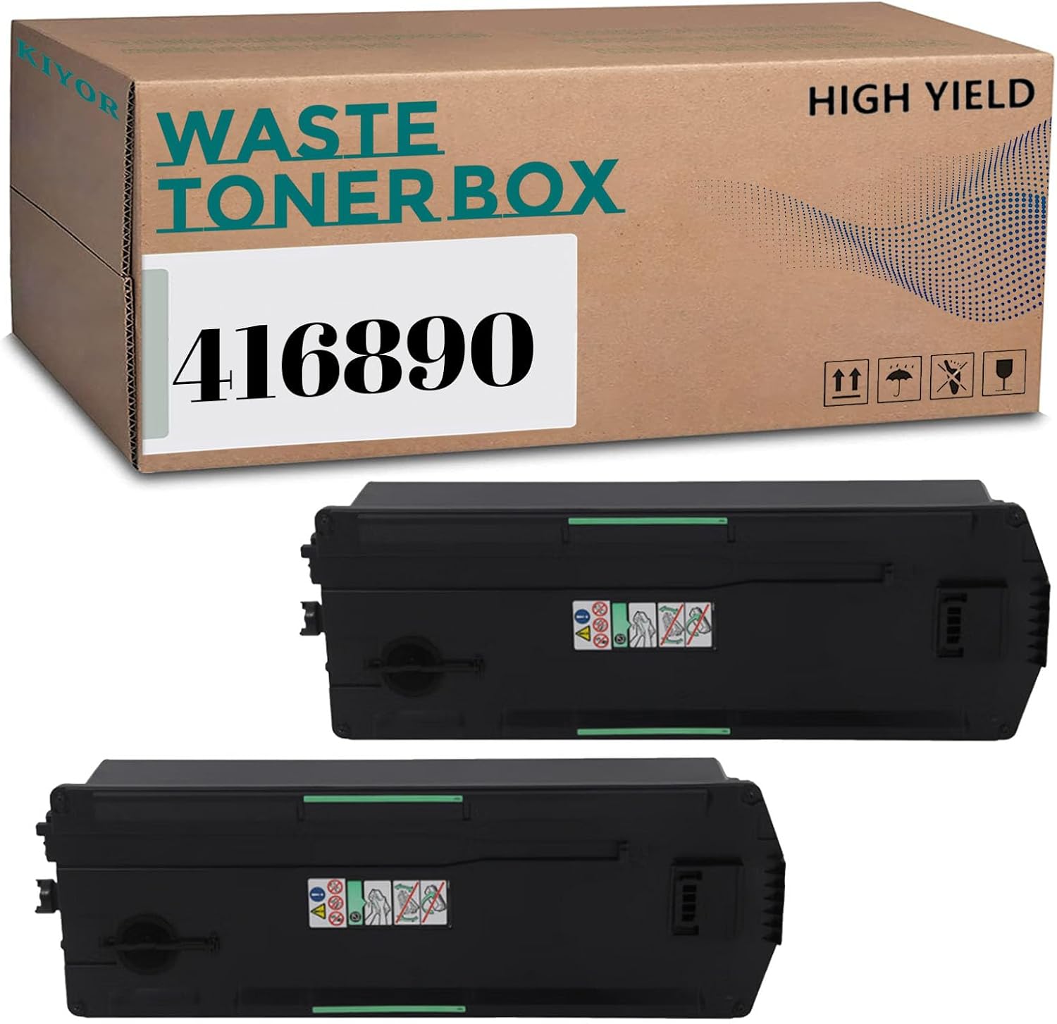 Amazon.com: KIYOR Compatible Waste Toner Bottle Replacement for Ricoh ...