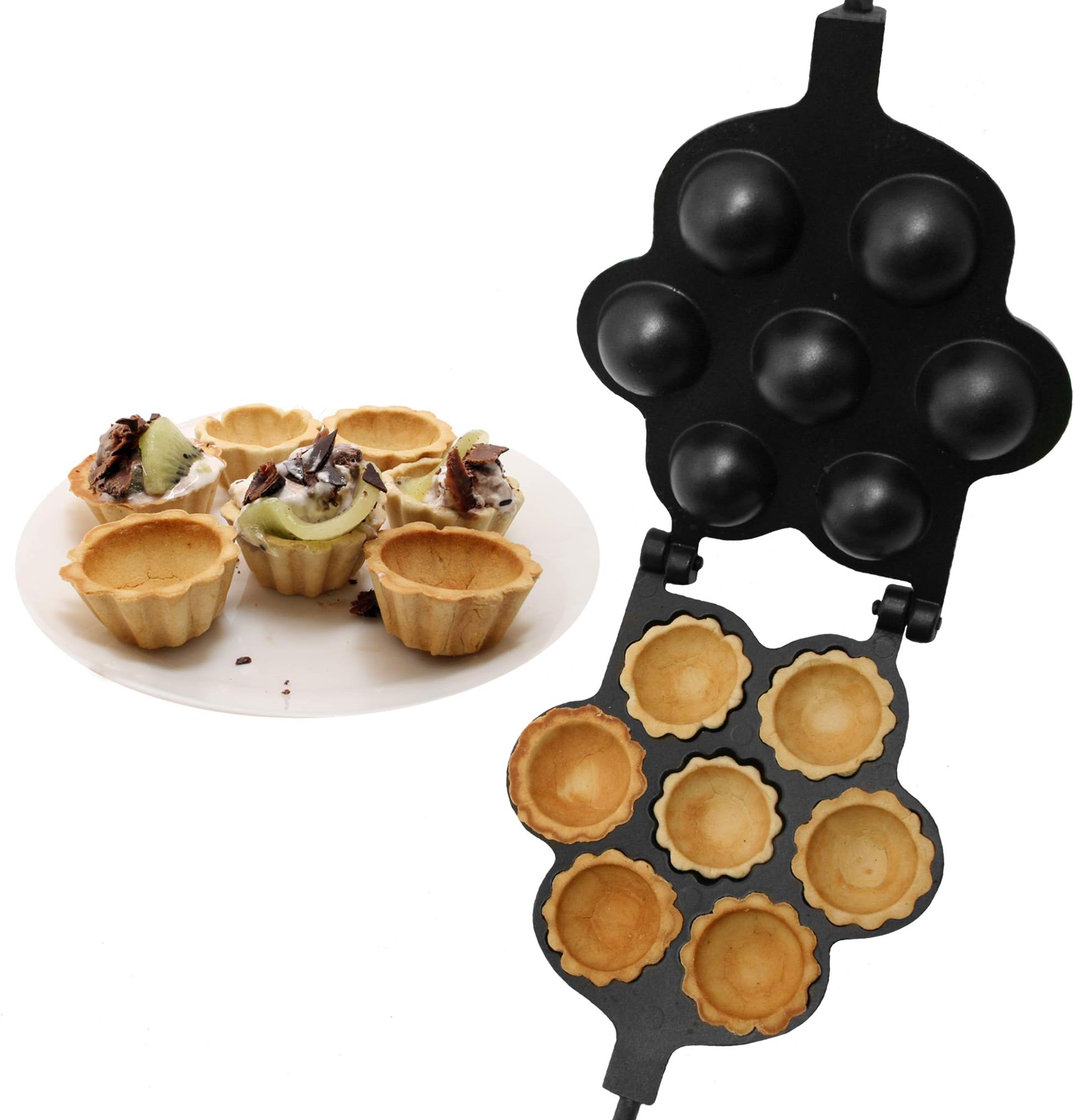 Amazon.com: MasterChef Mini Pie and Quiche Maker- Pie Baker Cooks 6 ...
