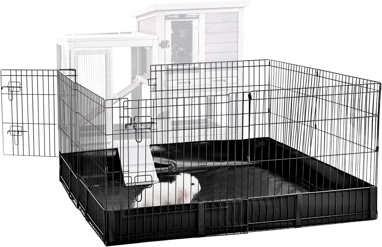 Amazon.com: Pet Playpen Guinea Pig Playpen Exercise Pen for Small ...