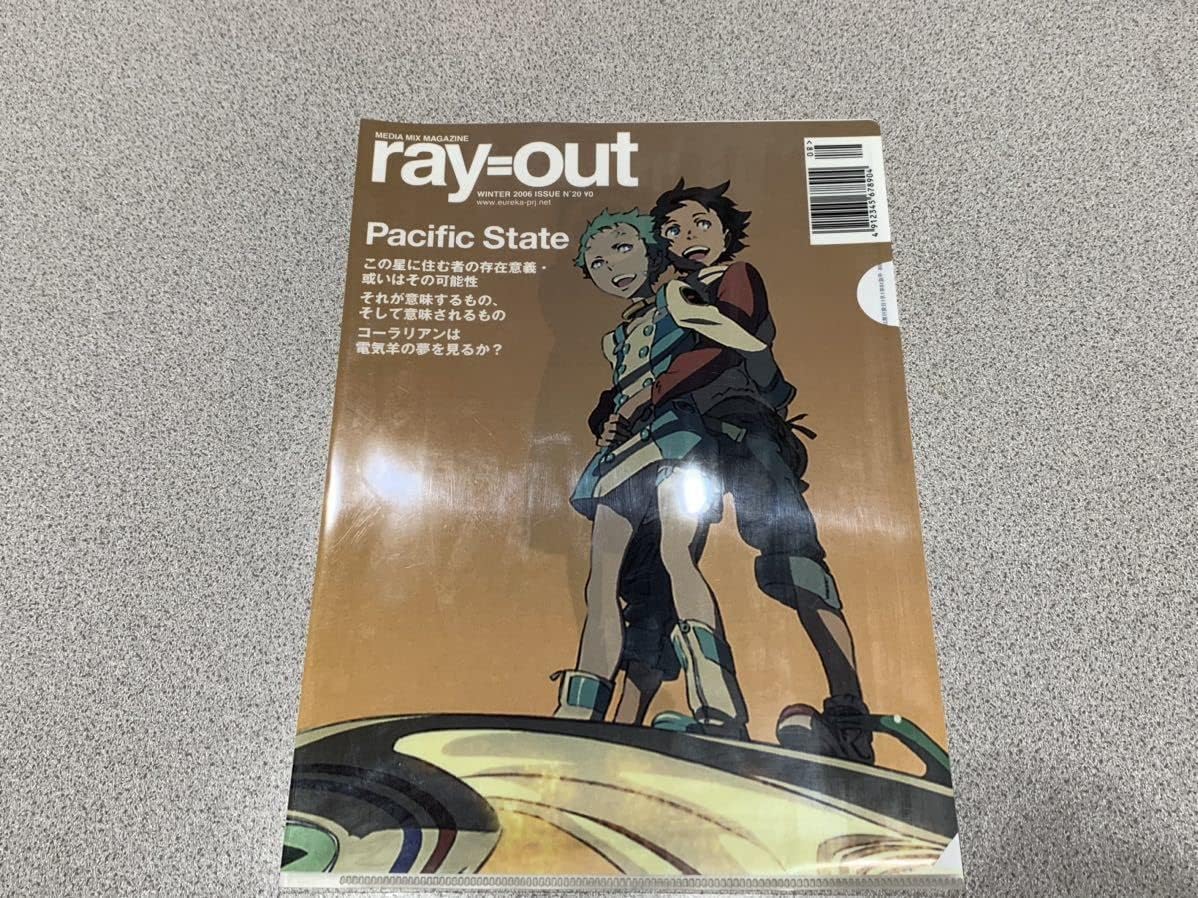 Amazon.co.jp: 交響詩篇 エウレカセブン クリアファイル ray=out レイアウト エウレカ レントン アネモネ : 文房具 ...