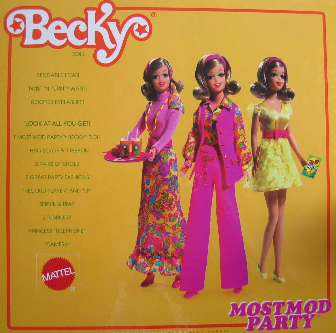 Amazon.com: Barbie Collector Crazy Rare Becky : Toys & Games