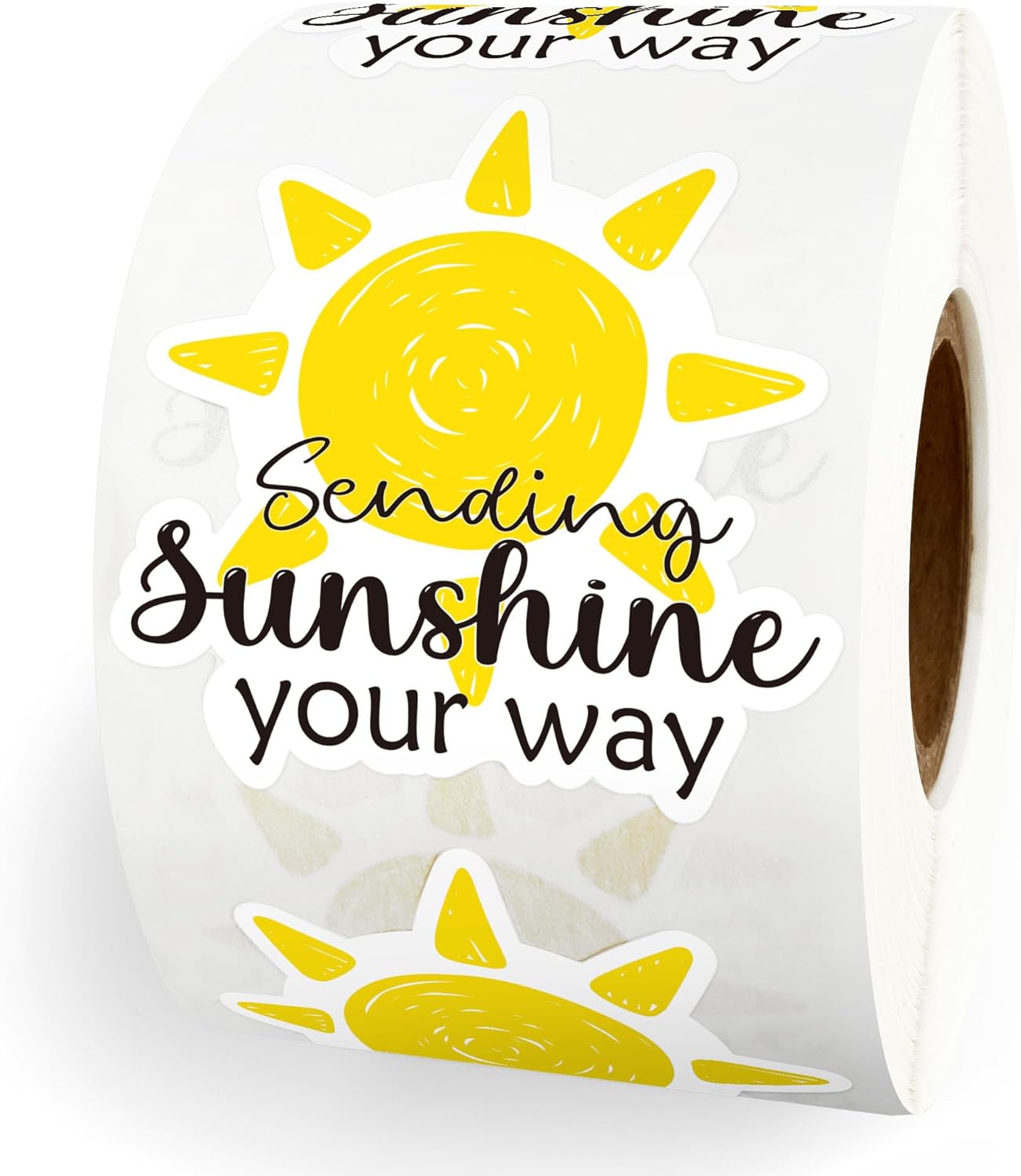 Amazon.com : 500pcs Sending Sunshine Your Way Stickers, Sun Stickers ...