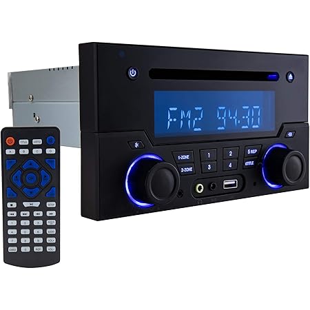 Amazon.com: RecPro RV Stereo AM/FM Radio with Bluetooth | Aux-in | HDMI ...