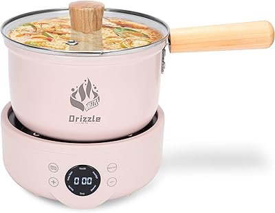 Amazon.com: Drizzle Electric Hot Pot Cooker Steamer 1.8L ...