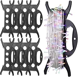 Amazon.com: 8PCS Christmas Light Storage Holder, Holiday Light ...