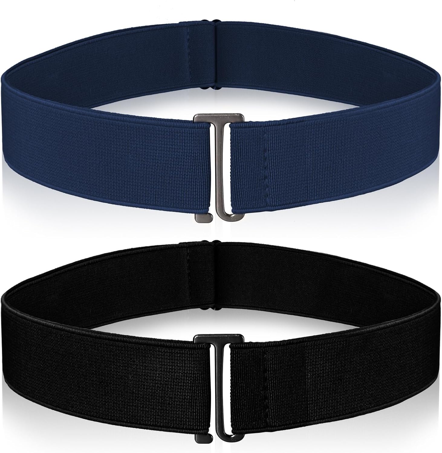 Amaxiu 2PCS Women Invisible Belts, Adjustable Elastic Belt Invisible ...