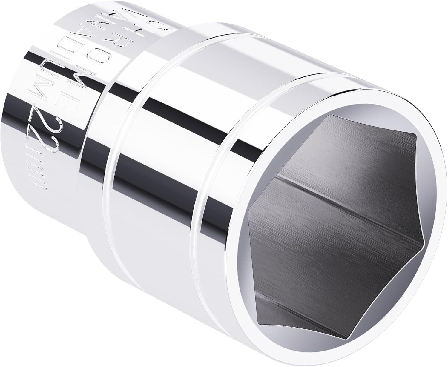 Amazon.com: FOCMKEAS 22mm Shallow Socket, 1/2 Inch Drive, 6-Point ...