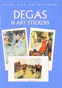 Amazon.com: Degas: 16 Art Stickers (Dover Art Stickers): 9780486403915 ...