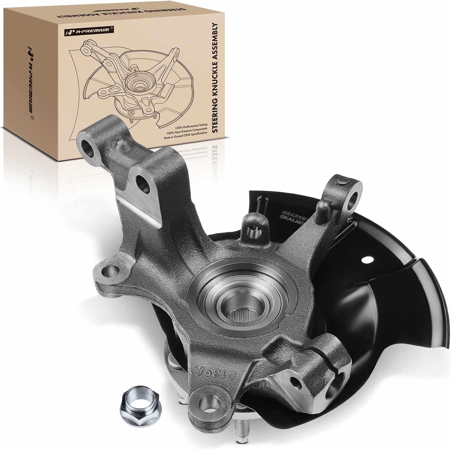 Amazon.com: Detroit Axle - Front 2pc Steering Knuckles for 07-10 Ford ...