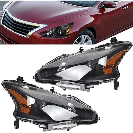 Amazon.com: DWVO Headlight Assembly Compatible with Altima 2013 2014 ...