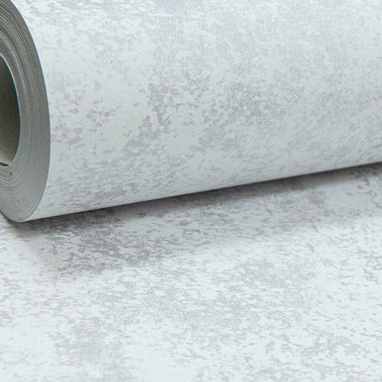 Arthouse Light Grey Textured Linen Wallpaper - Subtle Sheen Bounces ...