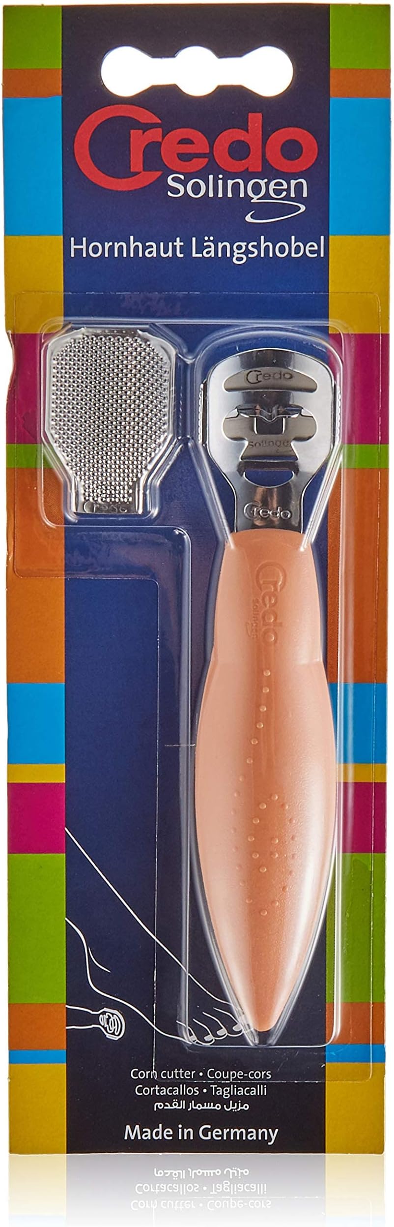 Amazon.com: Credo Corn Cutter with Rasp Pedicure Tool for Callus and ...