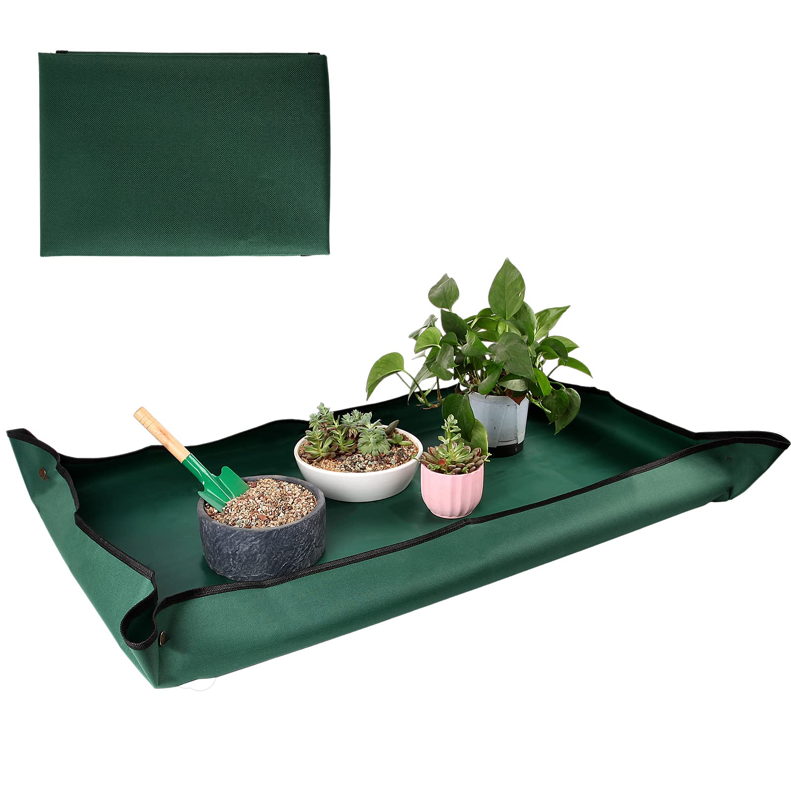 Amazon.com : Plant Repotting Mat-Waterproof Oxford Cloth Material ...