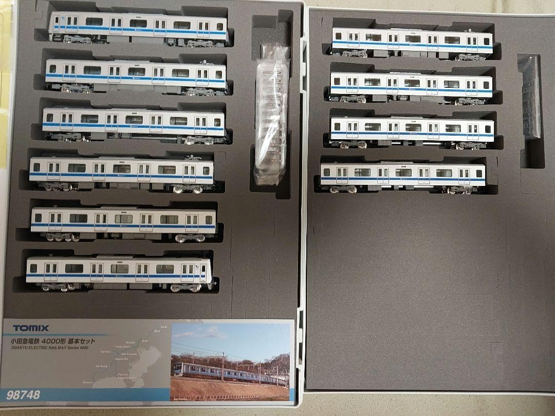 Amazon | TOMIX Nゲージ 小田急4000形 10両セット 98748 98749 | 鉄道模型 通販