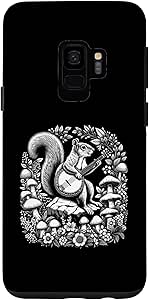 Amazon.com: Galaxy S9 Cottagecore Aesthetic Squirrel Playing Banjo ...