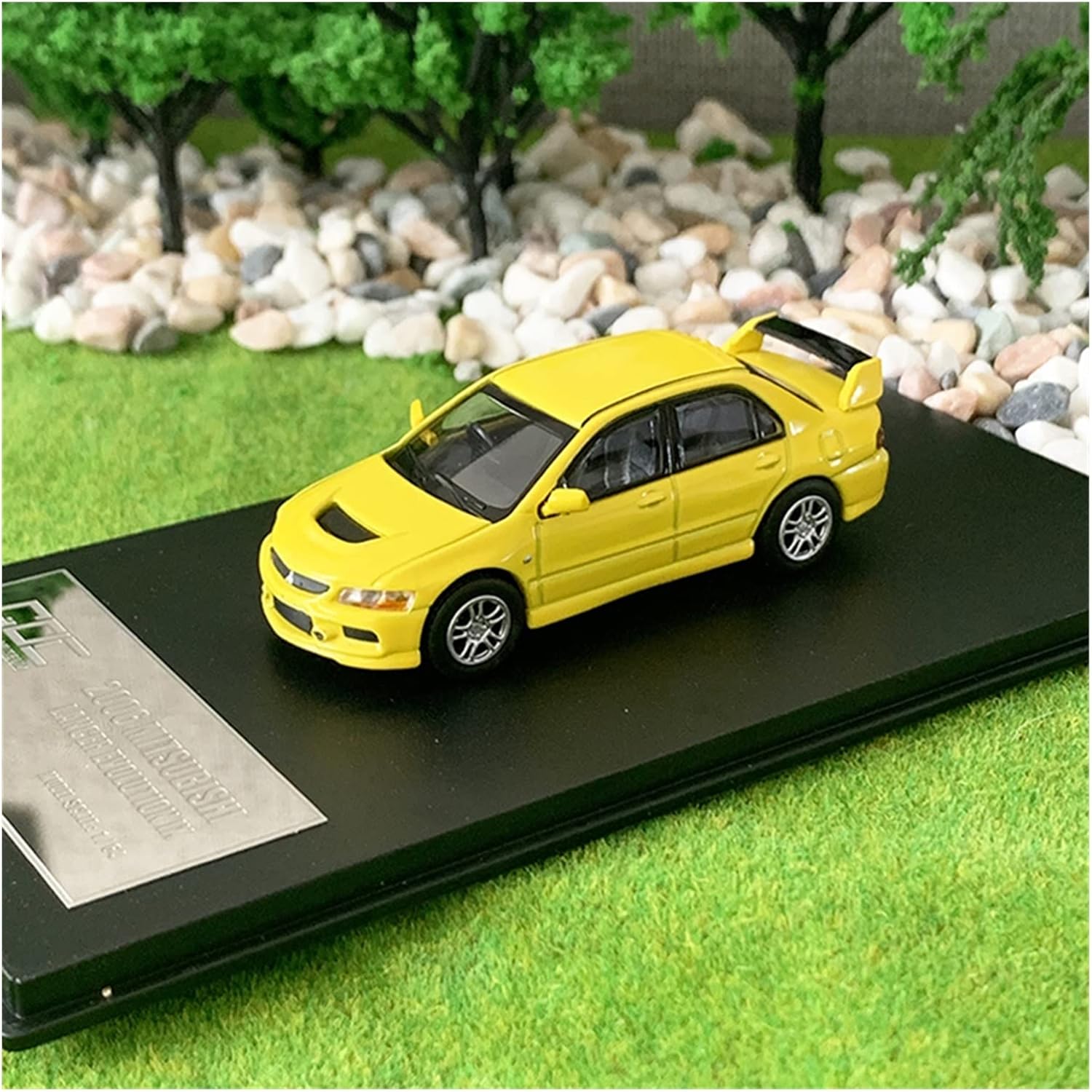 Amazon.com: Scale Finished Model Car 1:64 for Mitsubishi Lancer ...