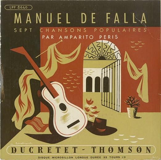 Amazon | ファリャ:7つのスペイン民謡 Ducrete Thomson:LPP 8640(7inch) FR MONO ...