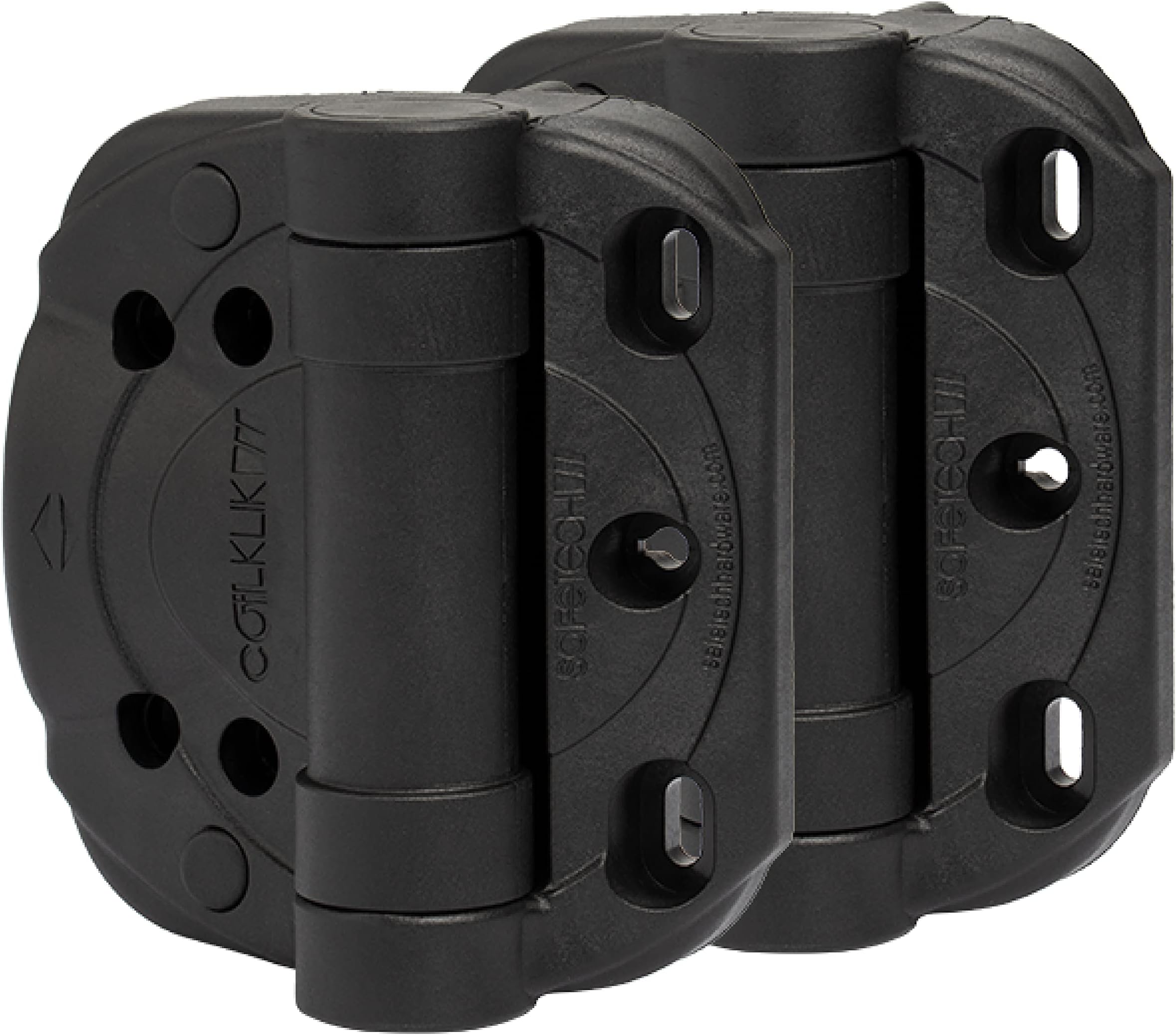 Amazon.com: Safetech Hardware Self Closing Gate Hinges, Self Aligning ...