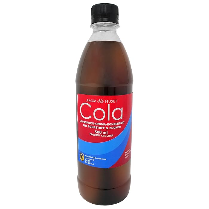 Buy Aromhuset Classic Cola Soda Syrup Concentrate 500 ml – Make 12.5 ...