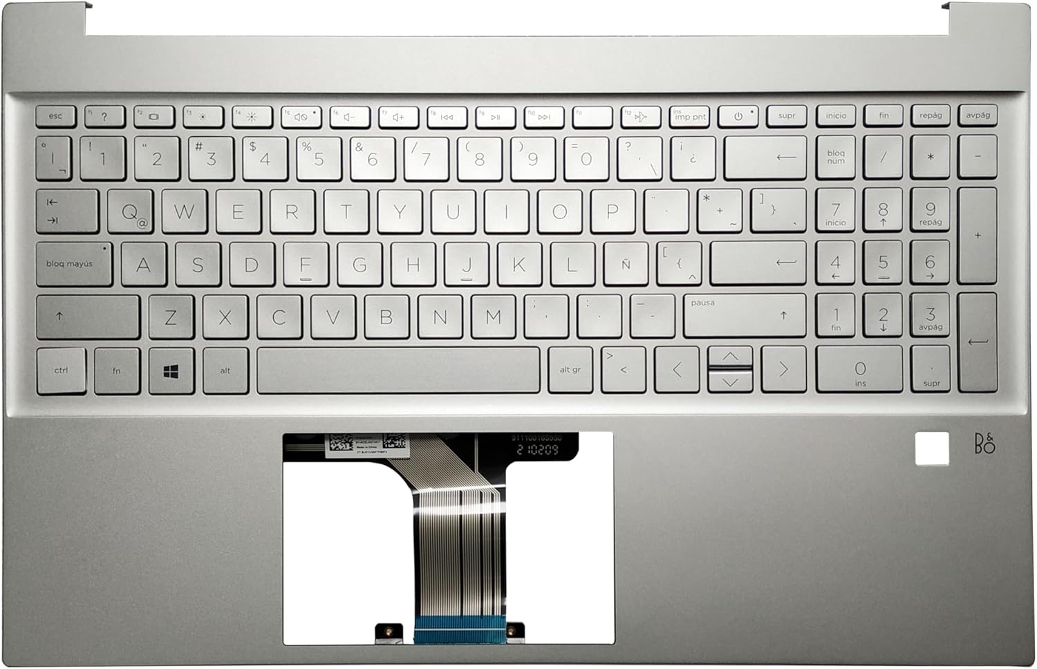 Amazon.com: Laptop Replacement Keyboard Compatible for HP Pavilion 15 ...