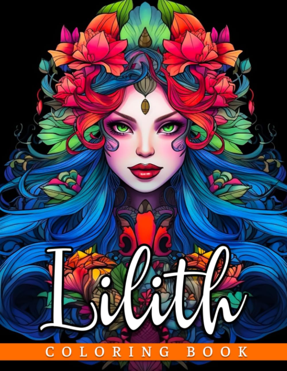 Lilith Coloring Book: Wonderful Coloring Pages Featuring Beautiful ...