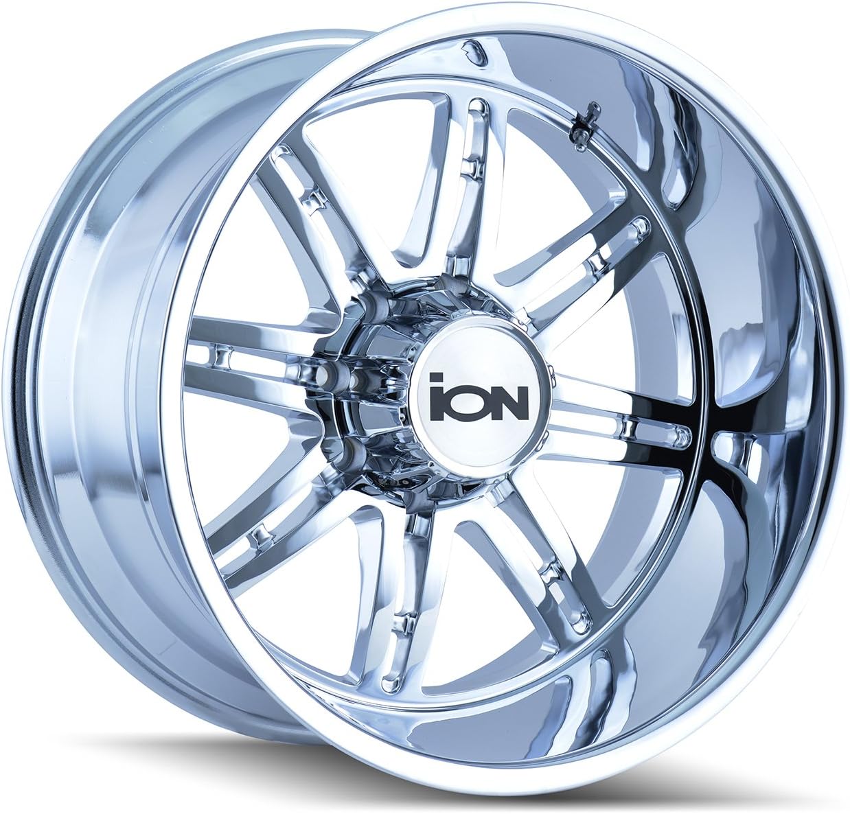 Amazon.com: Ion Alloy Style 183 Wheel with Chrome Finish (17x8"/8x180mm ...
