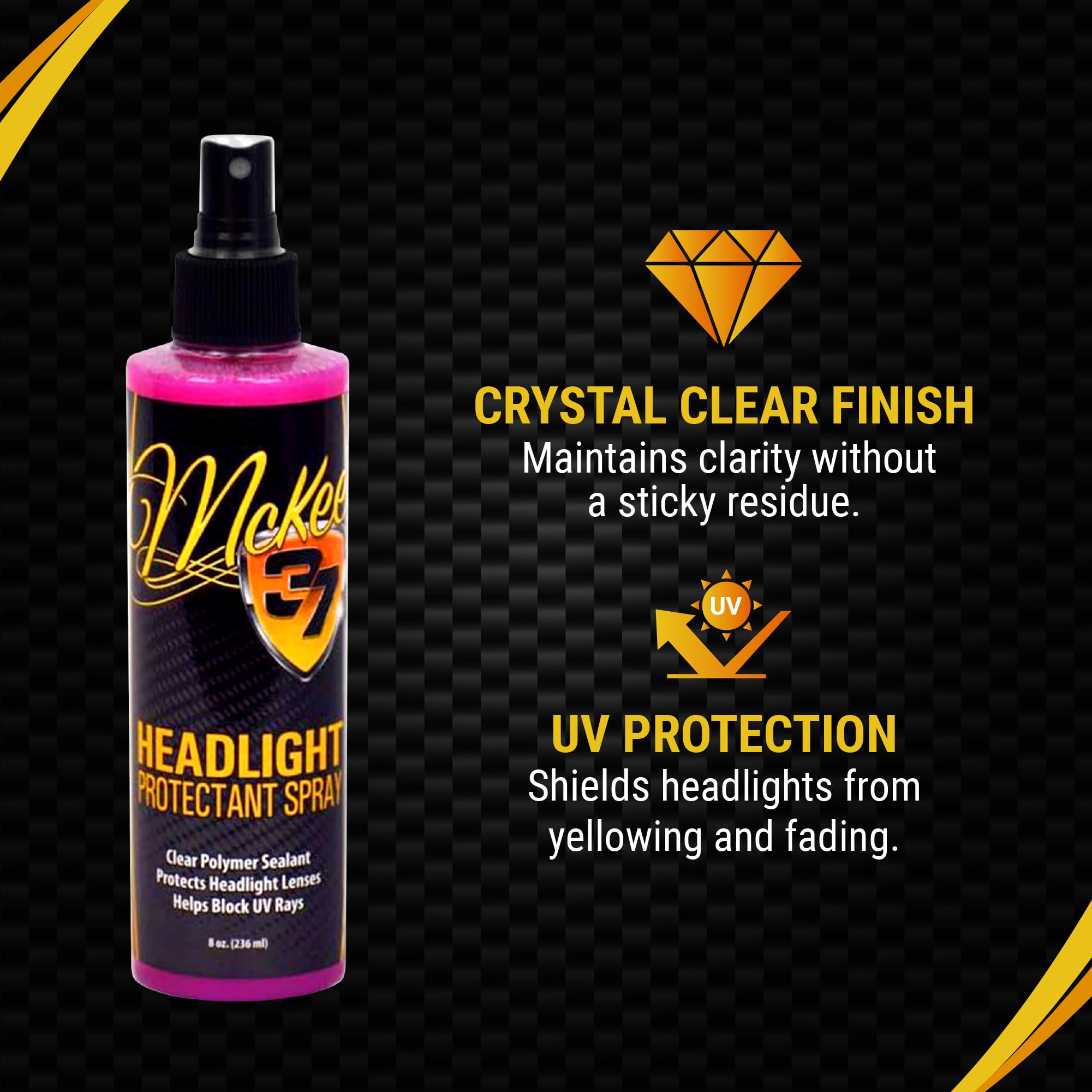 Snapklik.com : McKees 37 - Headlight Protectant Spray Headlight Sealant ...