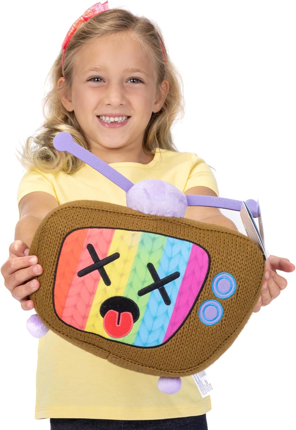 Amazon.com: Ami Amis™ Jumbo Telly- Soft Cozy Crochet Plush, Adorably ...
