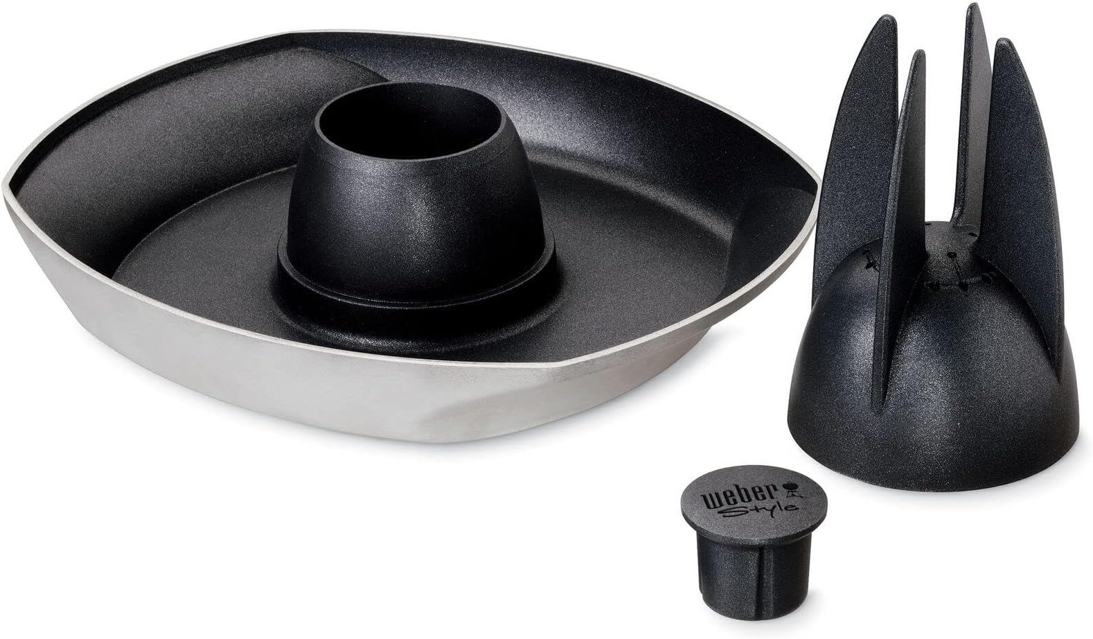 Amazon.com : Weber Poultry Roaster : Grill Racks : Patio, Lawn & Garden
