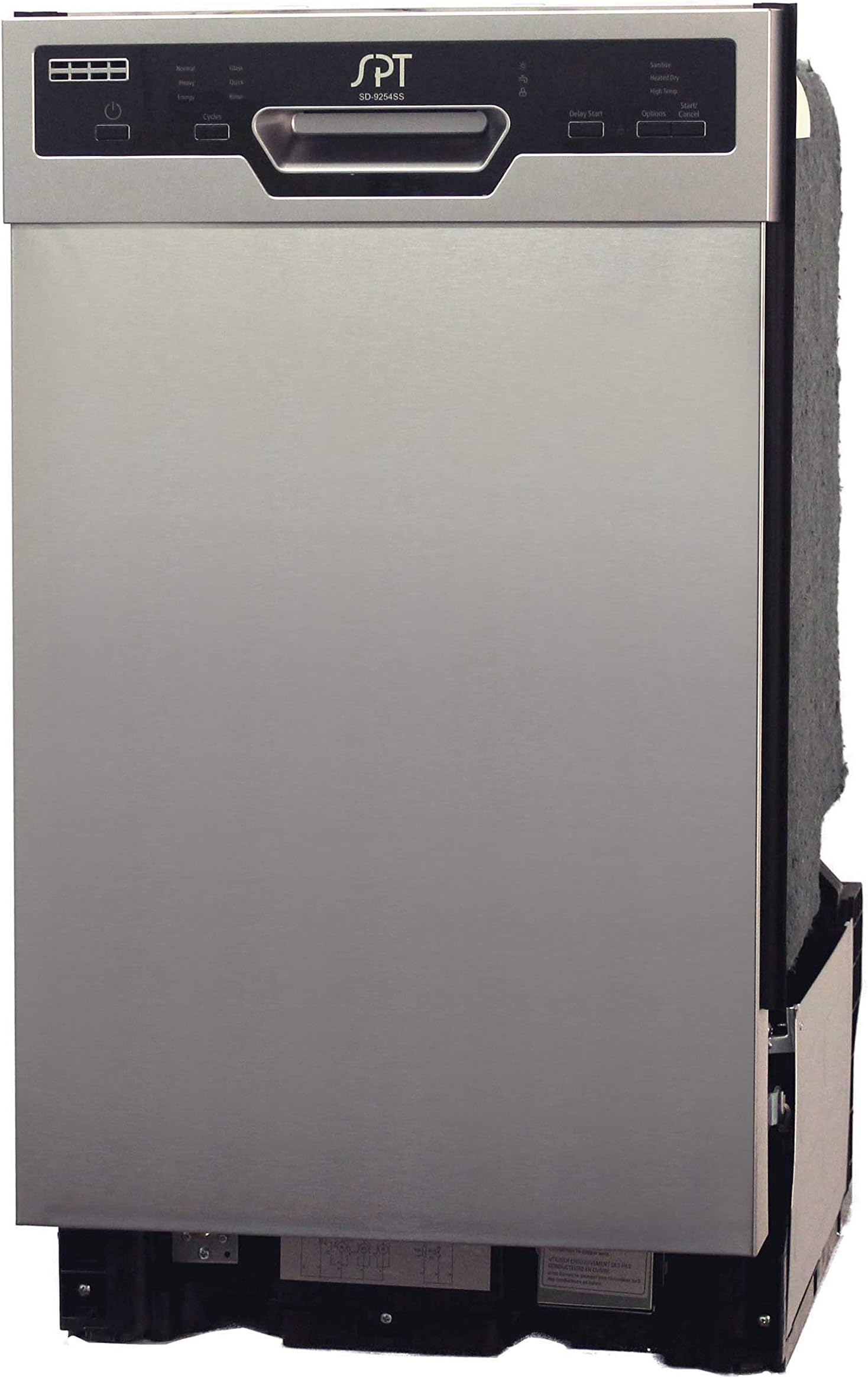 Amazon.com: Bosch 300 Series ADA 18" Stainless Steel Recessed Handle ...