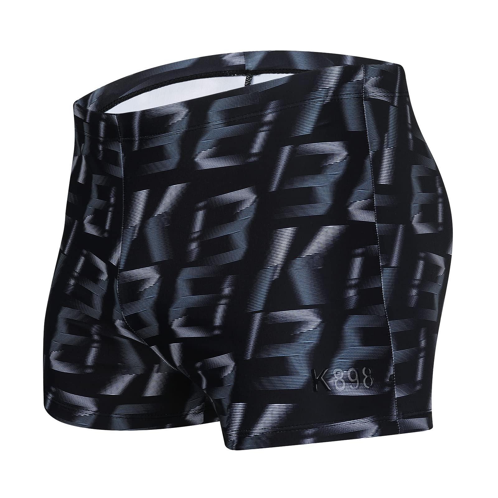 Snapklik.com : K898 Mens Square Leg Swimming Jammer Shorts UPF50+,Men ...