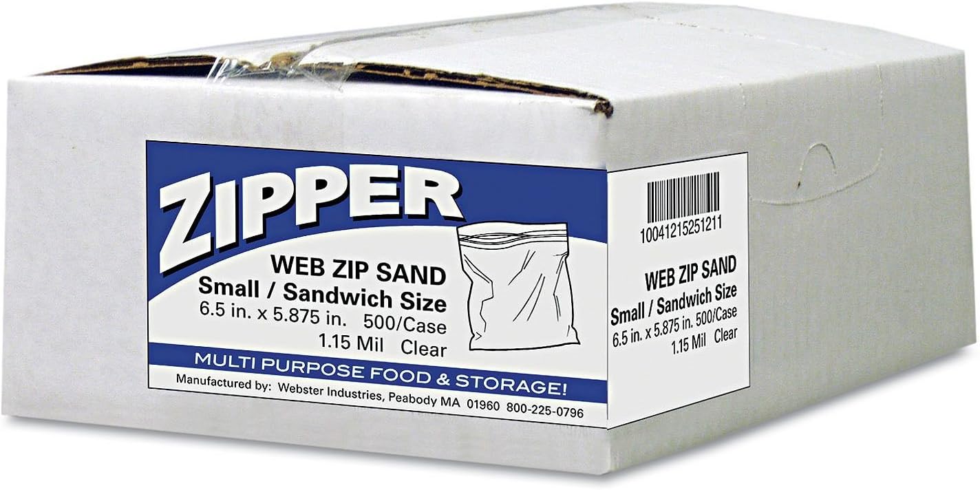 Amazon.com: Handi-Bag Zipper Seal Sandwich Bags (500 ct.) : Everything Else