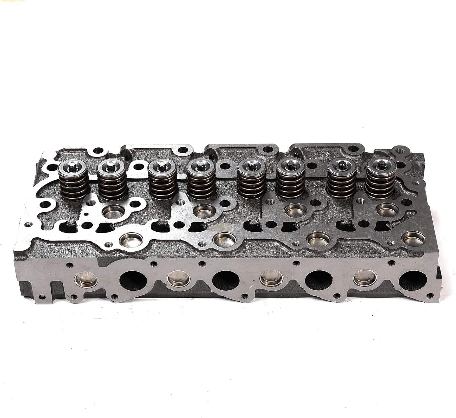 Eoiou Complete Cylinder Head 6655153 Fits for Kubota V2203 IDI Indirect ...