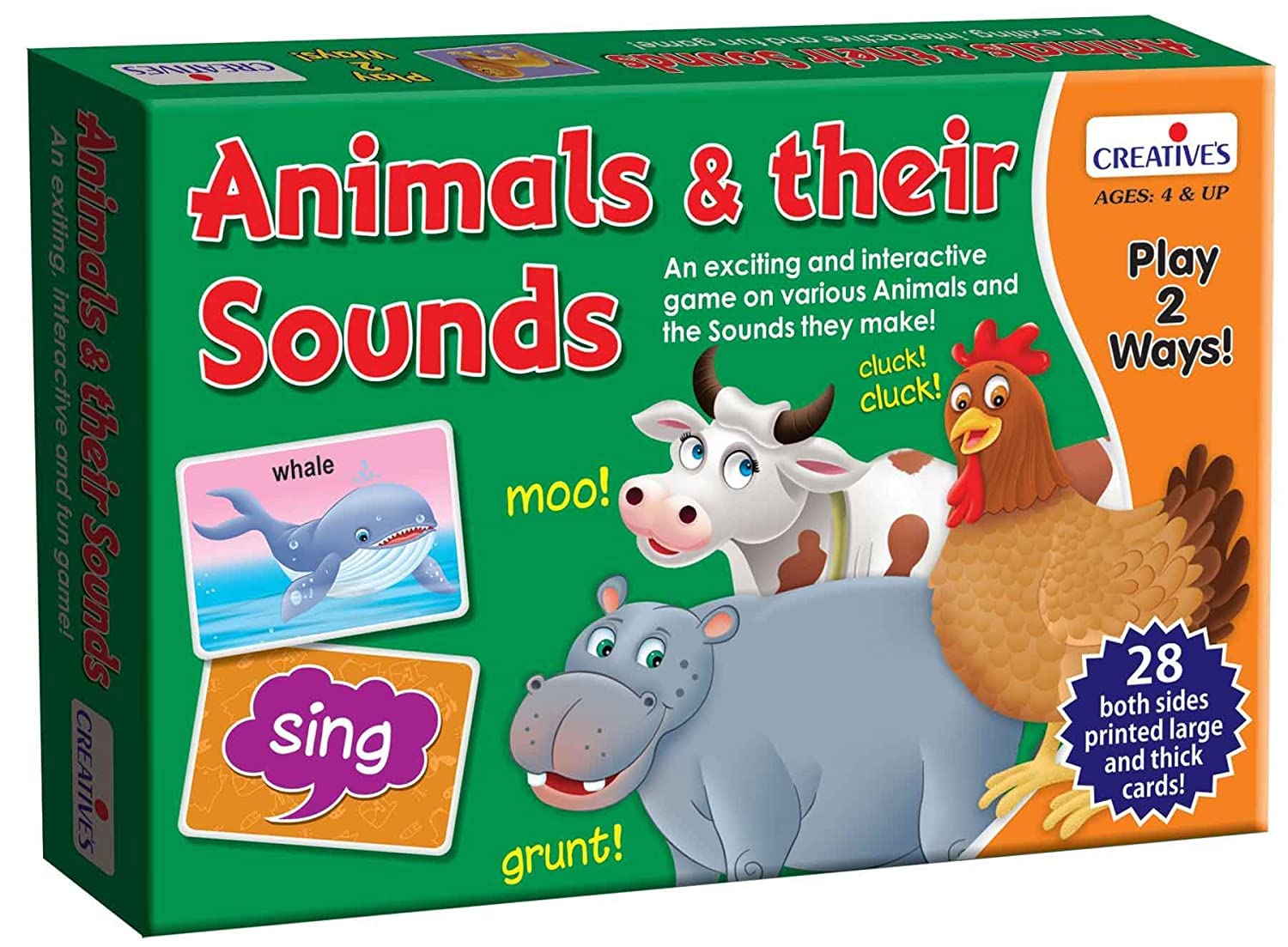 Creative's Animals & Their Sounds | Animlas & Their Sounds Educational ...