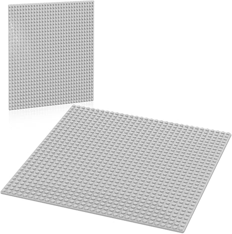 Amazon.com: Pokiiulk Classic Gray Baseplates, 32x32 Studs Square Base ...