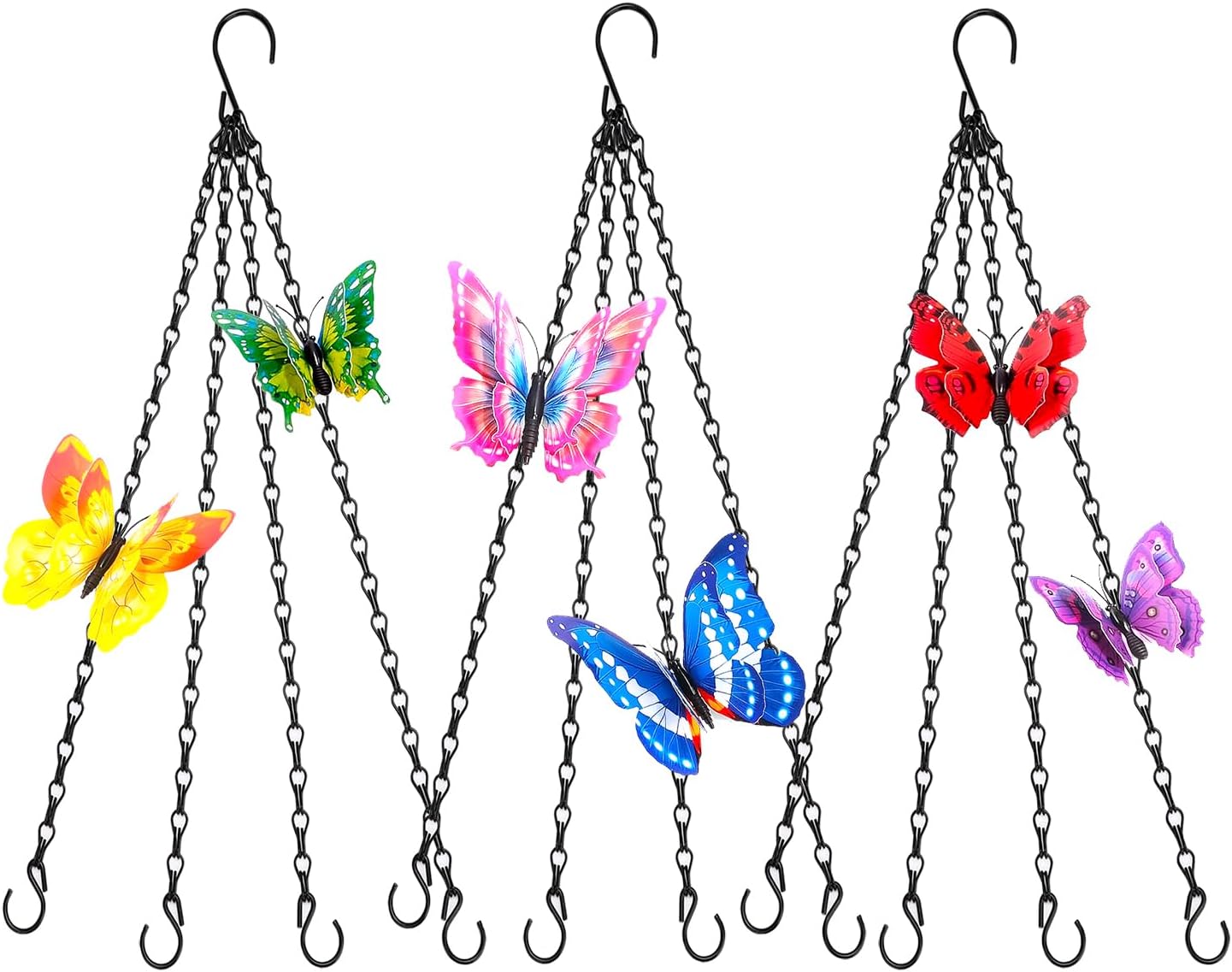 Amazon.com: PCTC 3 Pack 23 inch Hanging Basket Chain,Hanging Plant ...