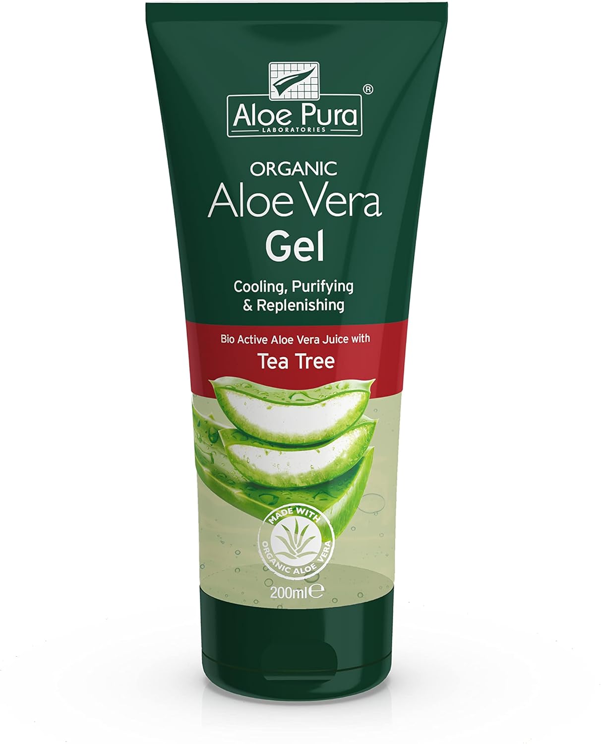 Aloe Pura - Aloe Vera Gel + Tea Tree | 200ml : Amazon.sg: Beauty
