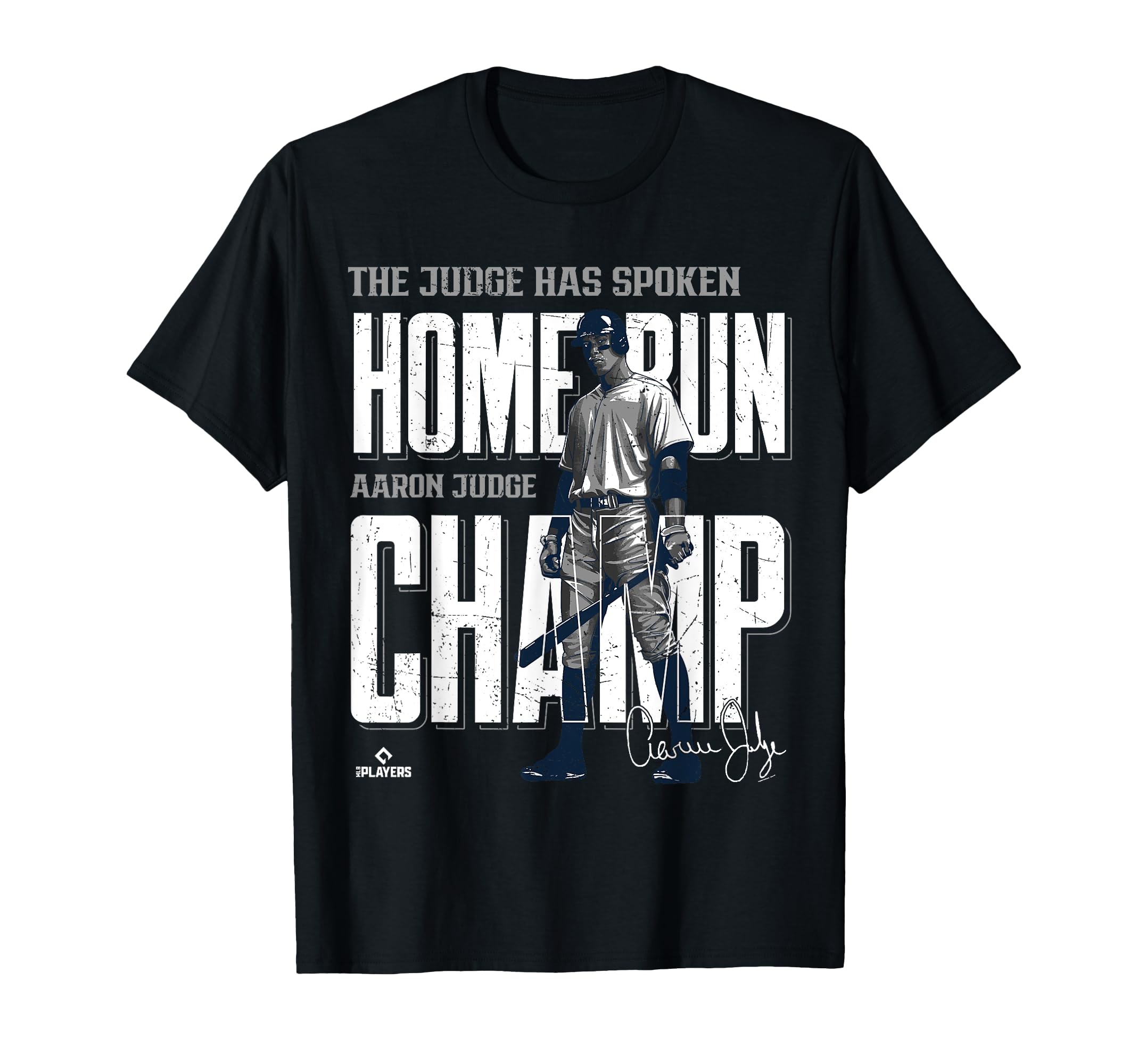 Amazon.com: Home Run Champ Aaron Judge New York MLBPA T-Shirt ...