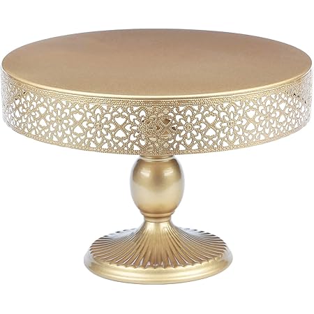 Amazon.com: Hotity 12 Inch Cake Stand Round Cupcake Stands Metal ...