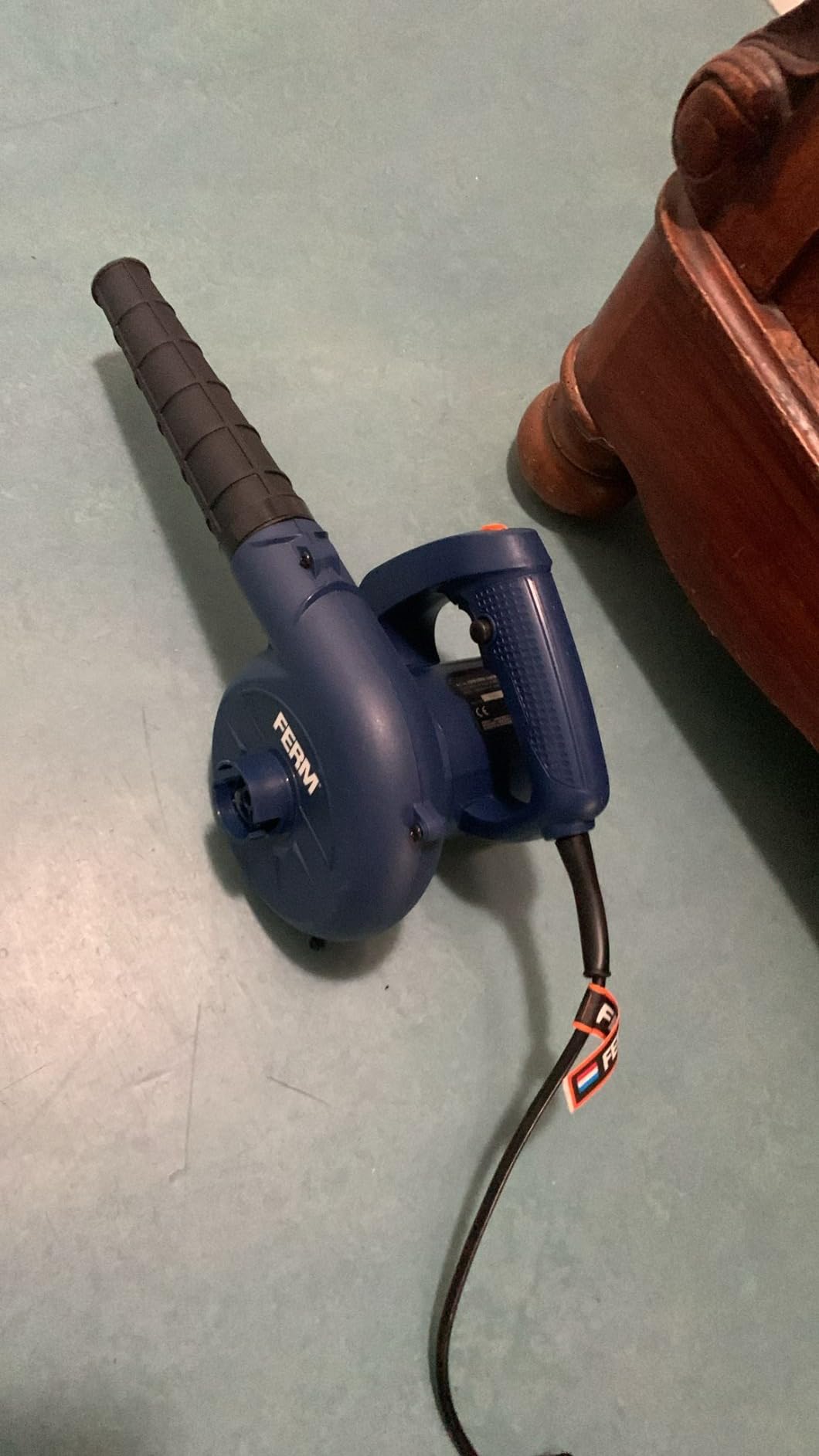 FERM EBM1003 Elektrische stofblazer 400W - Variabele snelheid ...