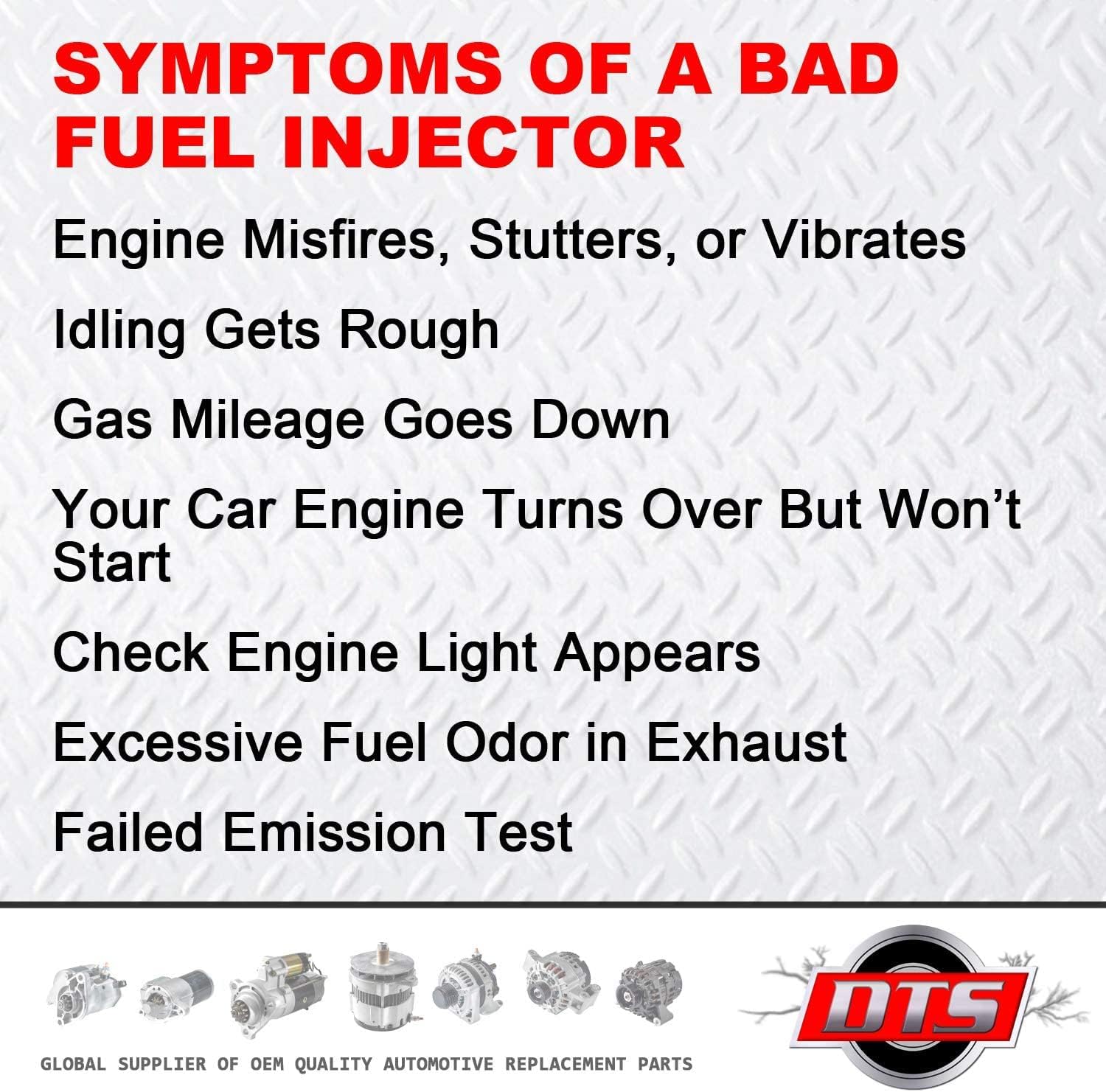 Snapklik.com : DTS Fuel Injector Pigtail Connector S824 Replacement For ...