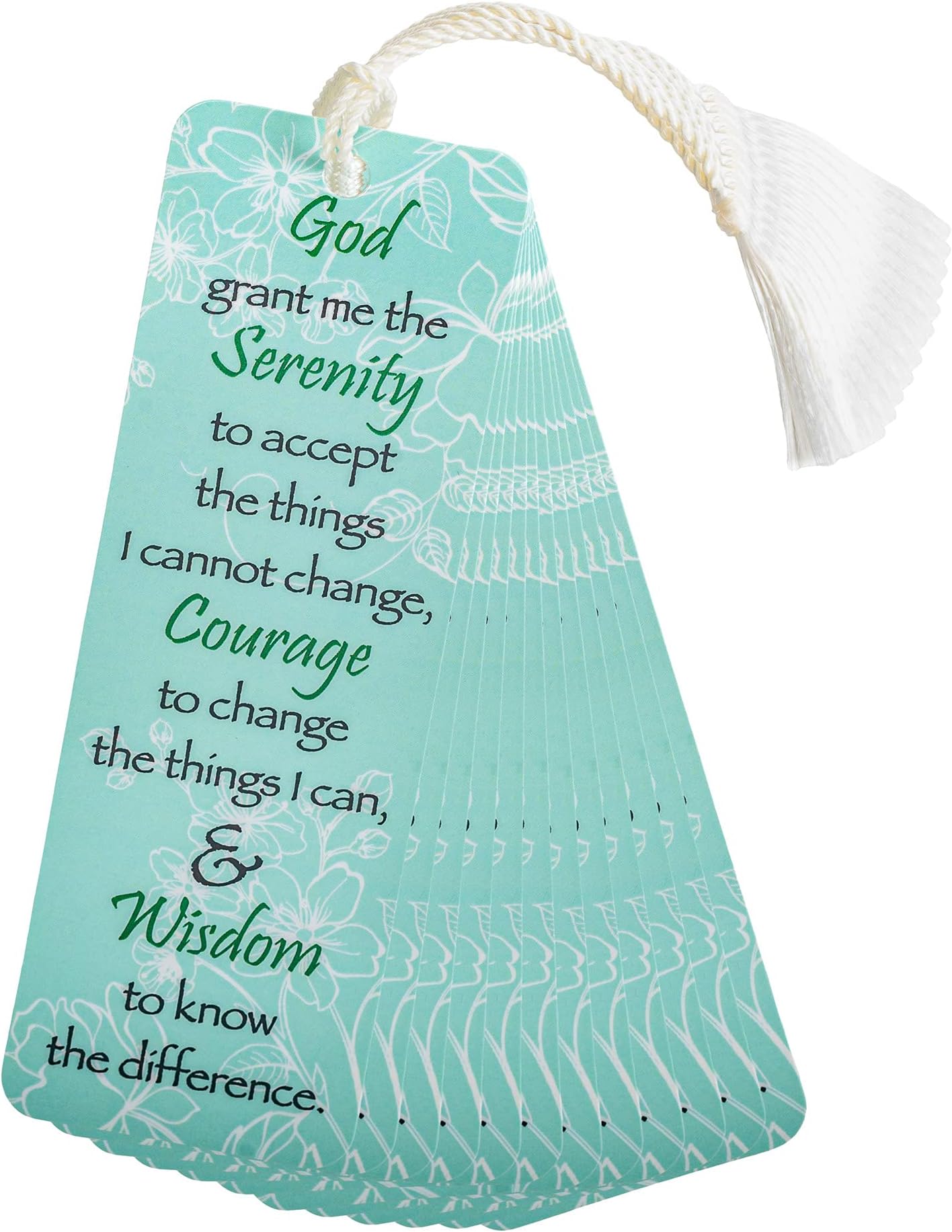 Amazon.com: Pocket Card Bookmark Pack of 12 – Complete Serenity Prayer ...