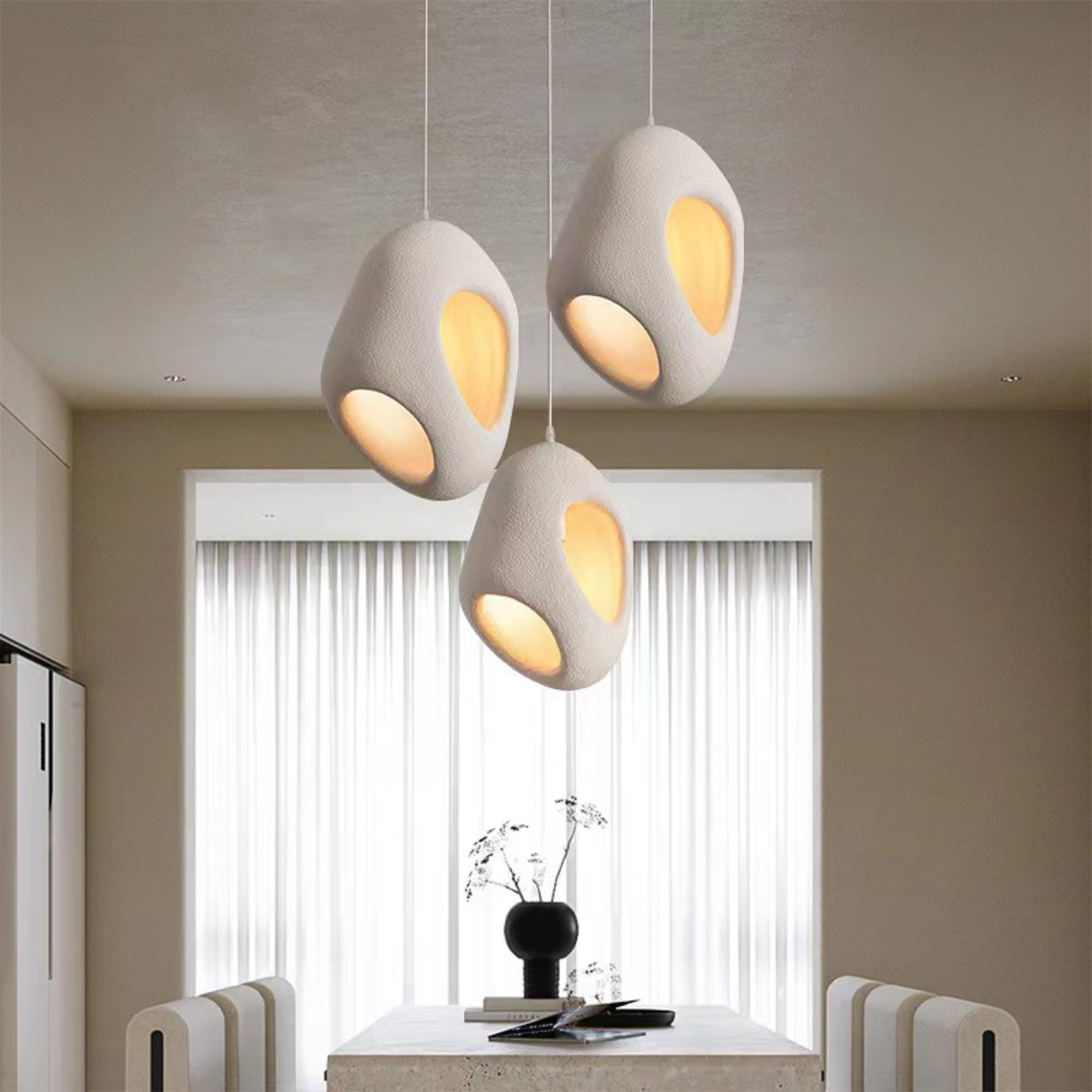 JAYMP 60cm Modern Pendant Light For Dining Room Kitchen Island Light