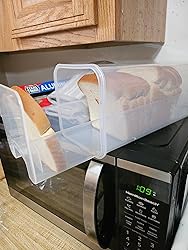 Amazon.com: CZWL&HG Bread Storage Container with drawer Tray,Plastic ...